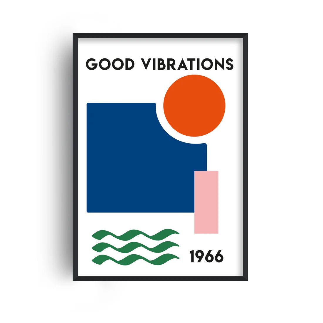 Good Vibrations A3 Print – The Store Collective