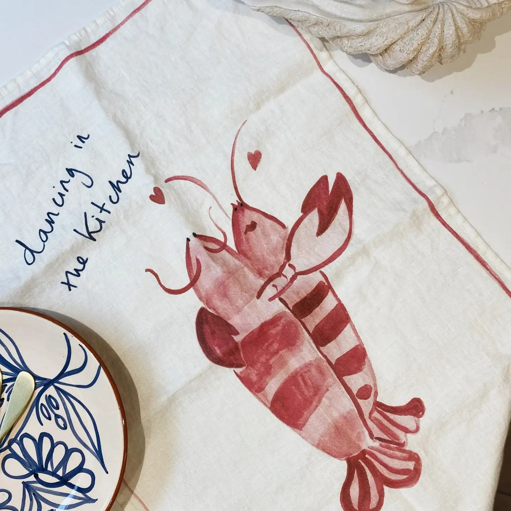 Kitchen Dancing Linen Tea Towel by Dinette – The Store Collective