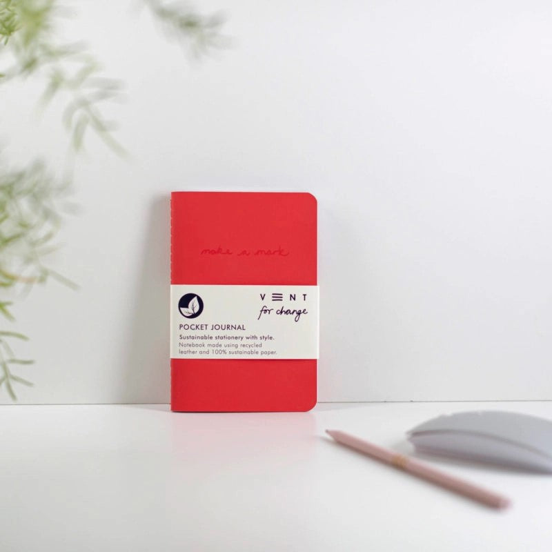 Red A6 Recycled Notebook – The Store Collective