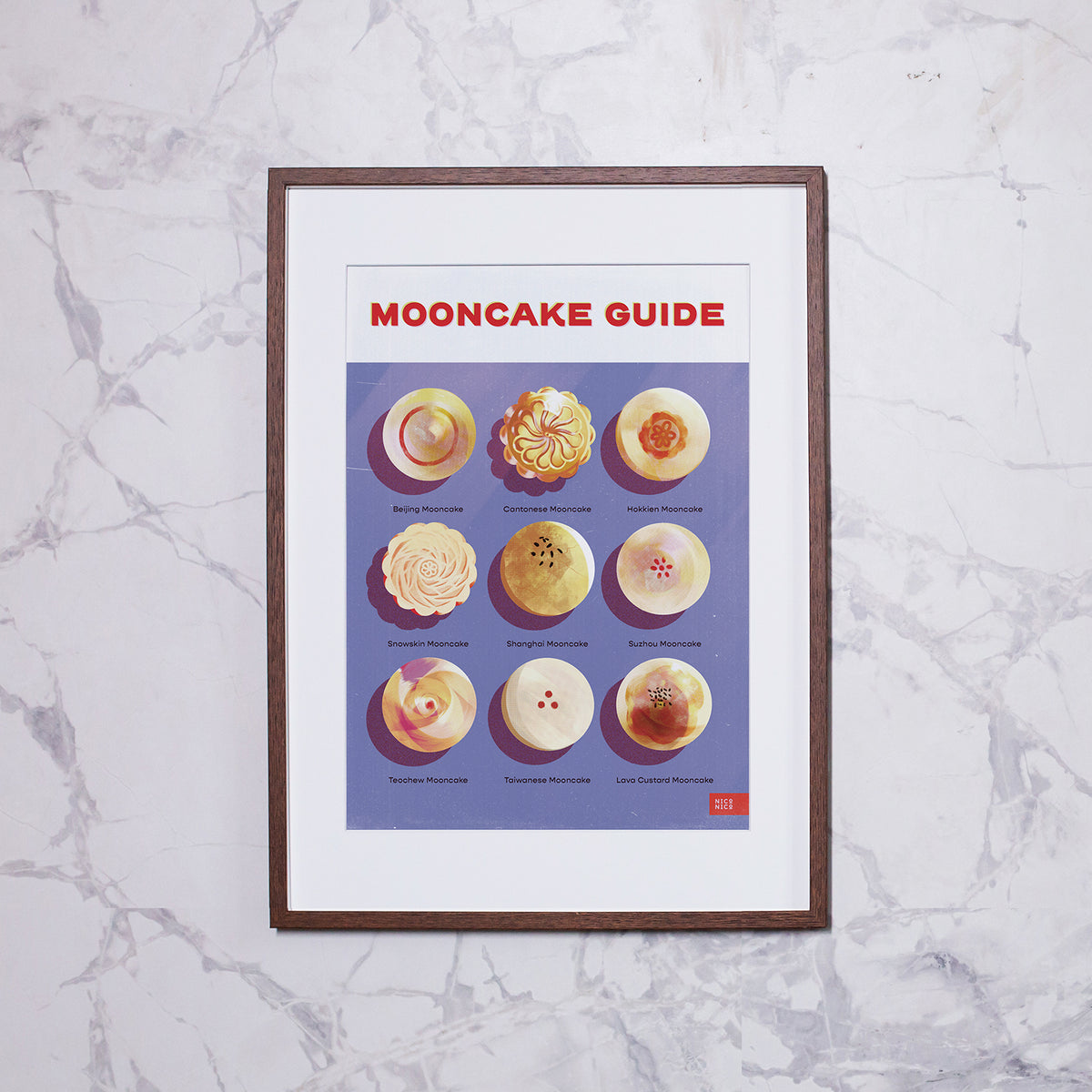 Mooncake Guide A4 Print – The Store Collective